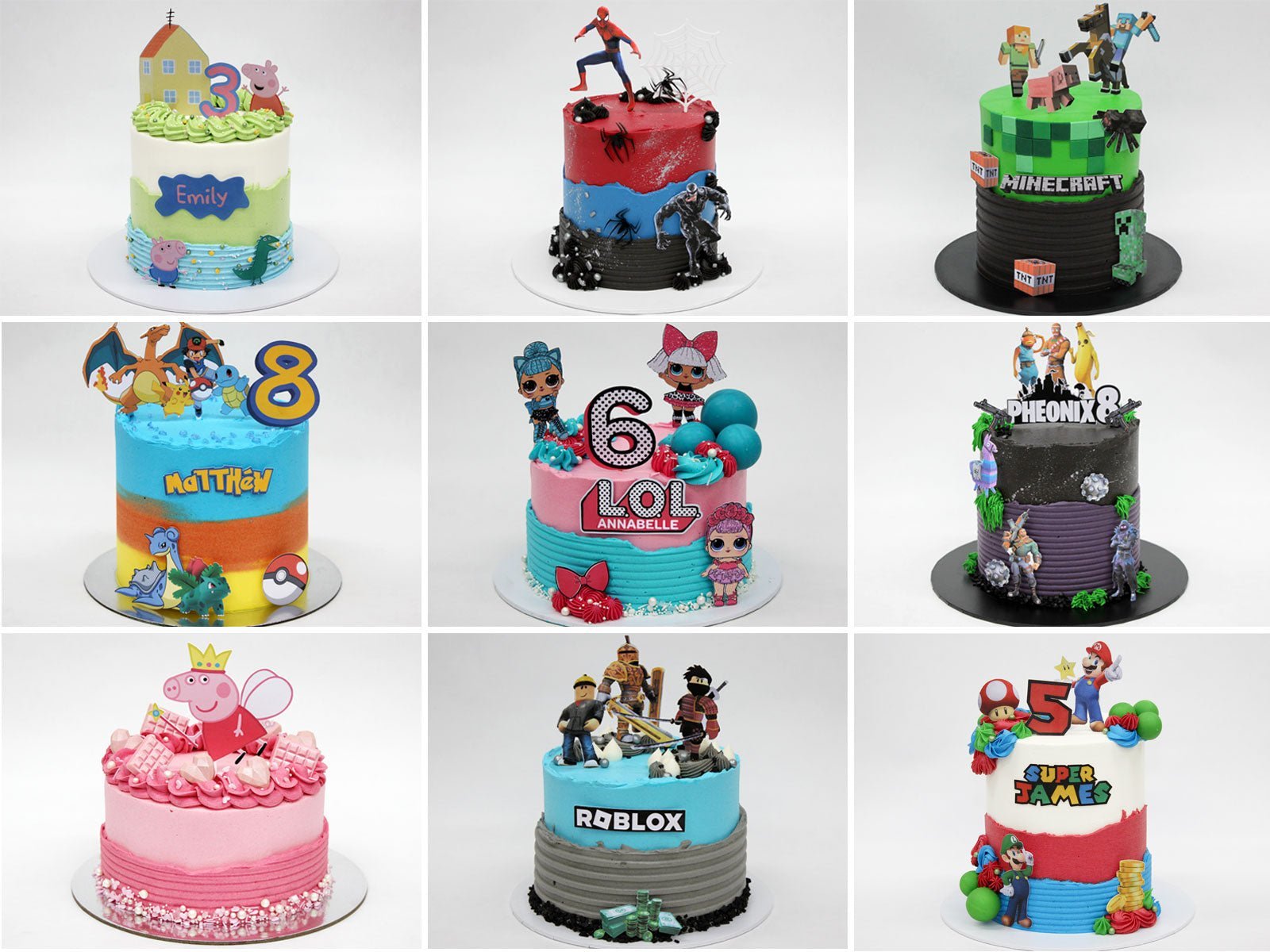 Create Your Own Character Cake – The Cake People