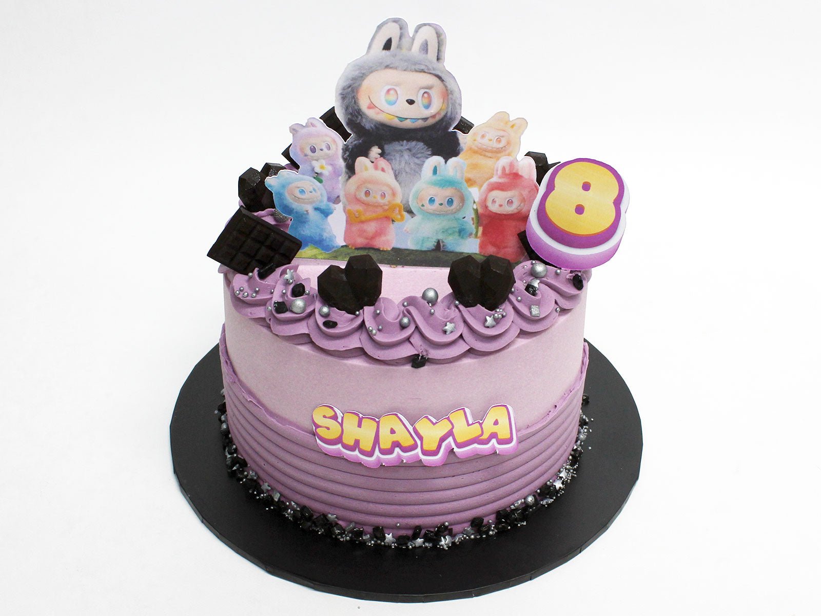 LABUBU Birthday Cake with 3D Character Toppers – The Cake People