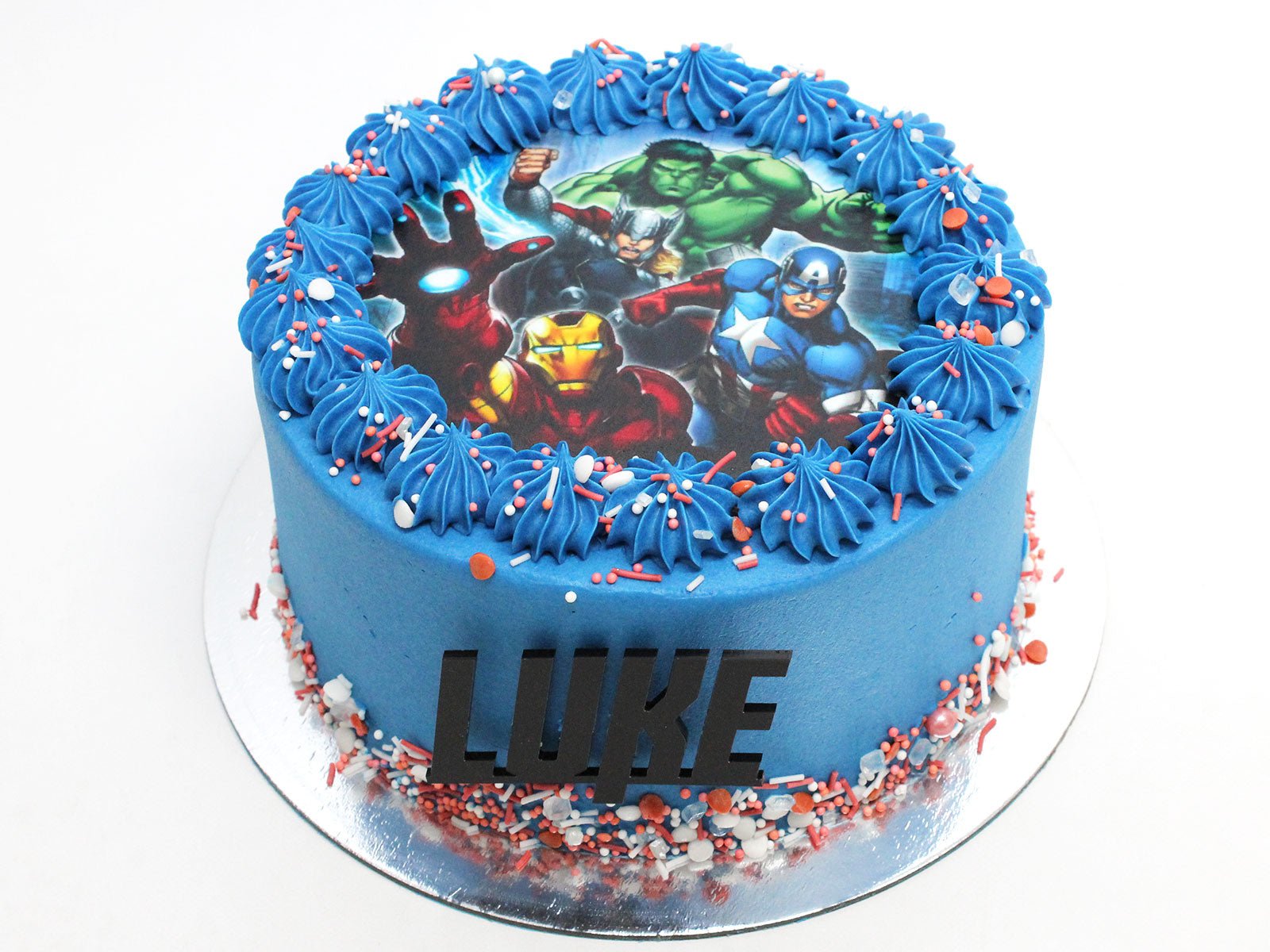 Marvel Avengers Cake – The Cake People