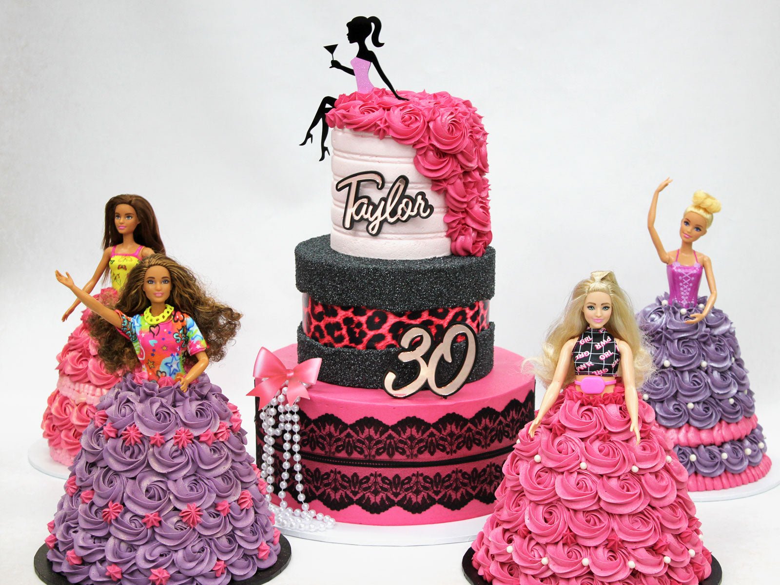 Barbie Dolly Varden Celebratio Cake – The Cake People