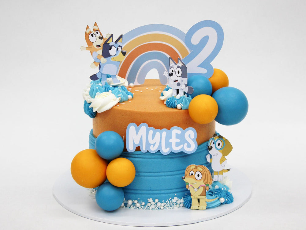 Bluey & Bingo Character Cake – The Cake People
