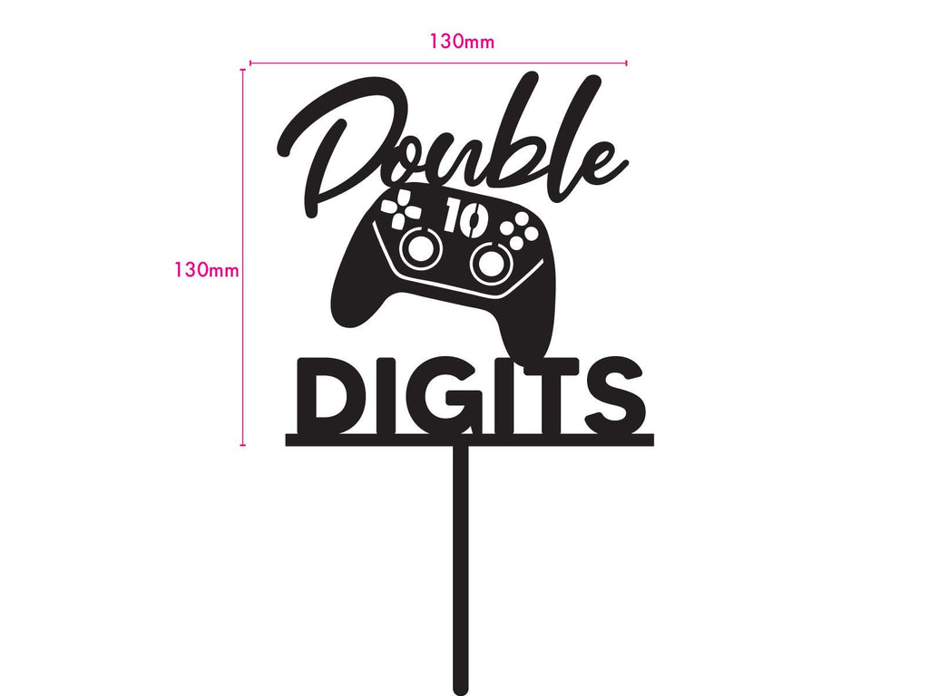 Custom Double Digits Cake Topper – The Cake People