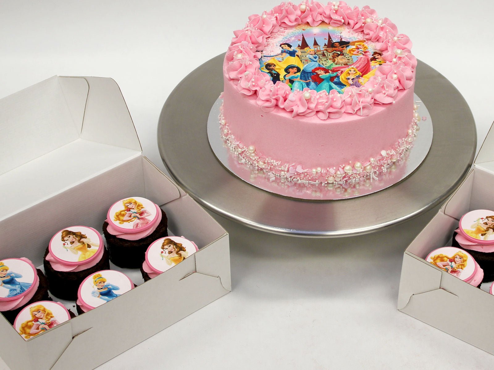 Disney Princesses Edible Image Birthday Cake – The Cake People