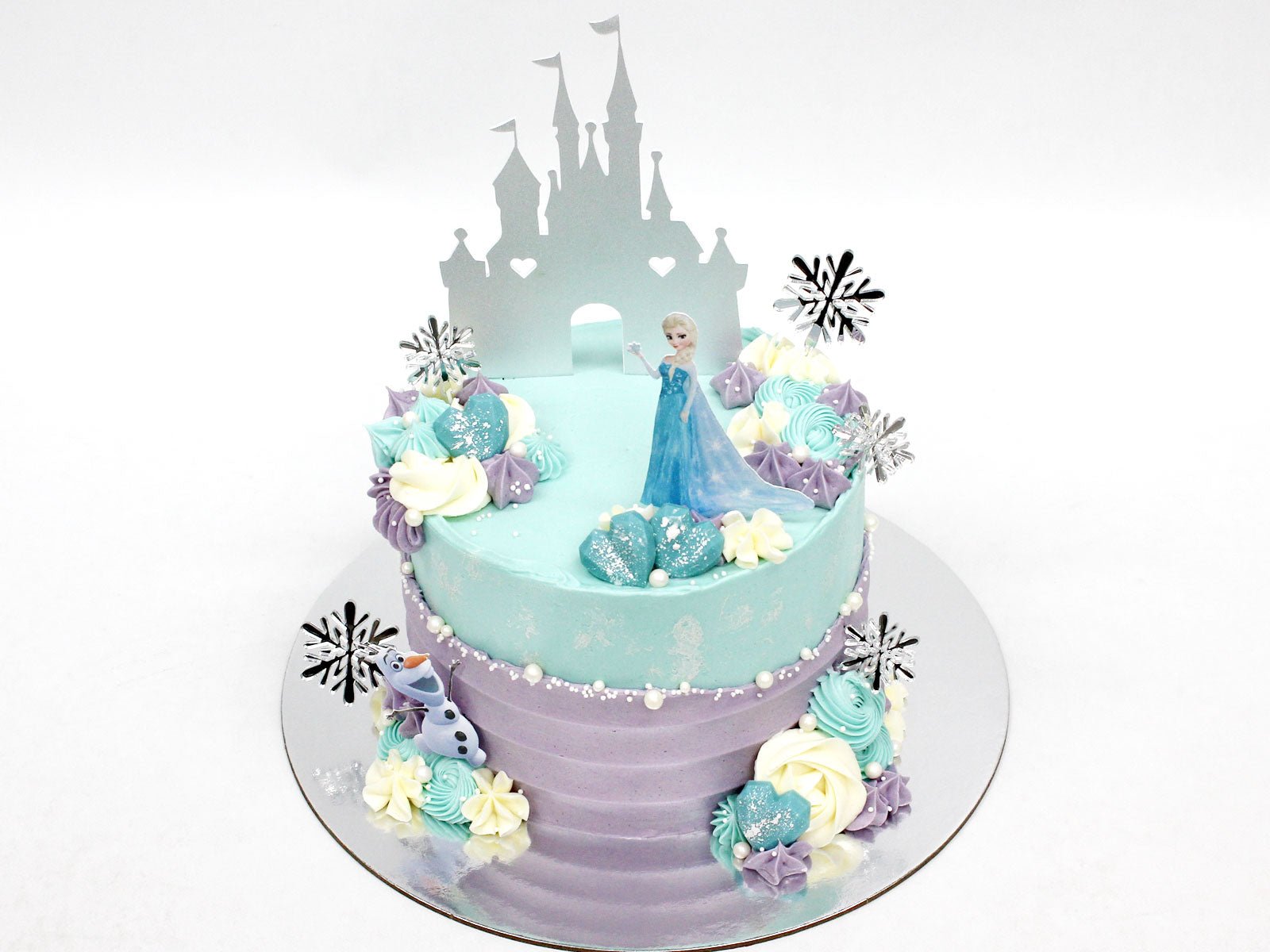 Elsa & Anna Frozen Character Cake – The Cake People