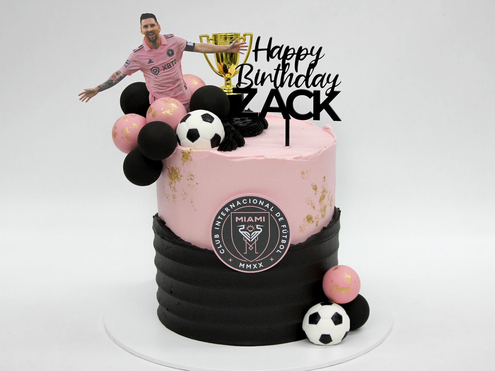 Messi Inter Miami Character Cake – The Cake People